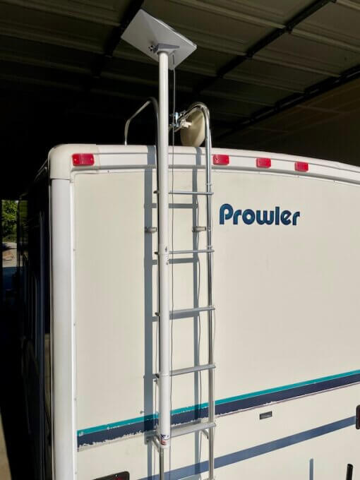 Starlink Mini Pole Mount Size - Custom Fit Kit by Hitched4fun