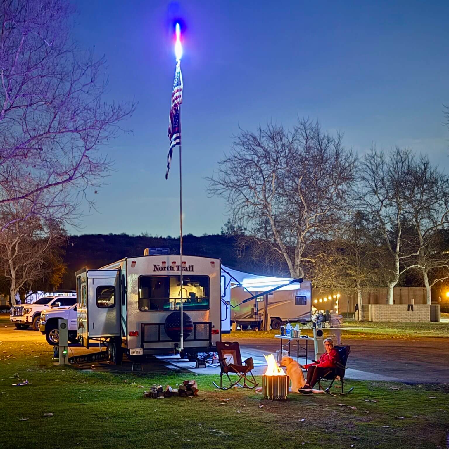 Flag Poles for Sale: Heavy-Duty for RVs | Hitched4fun