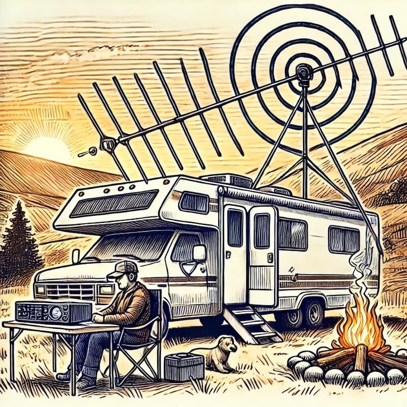 How to Mount Ham Radio Outlet Antenna Masts on RVs