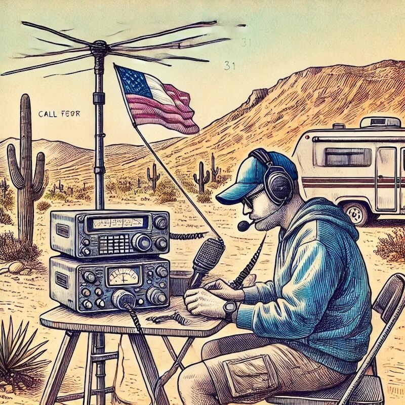 Yuma AZ Hamfest 2025 – Best Deals on Antenna Masts!